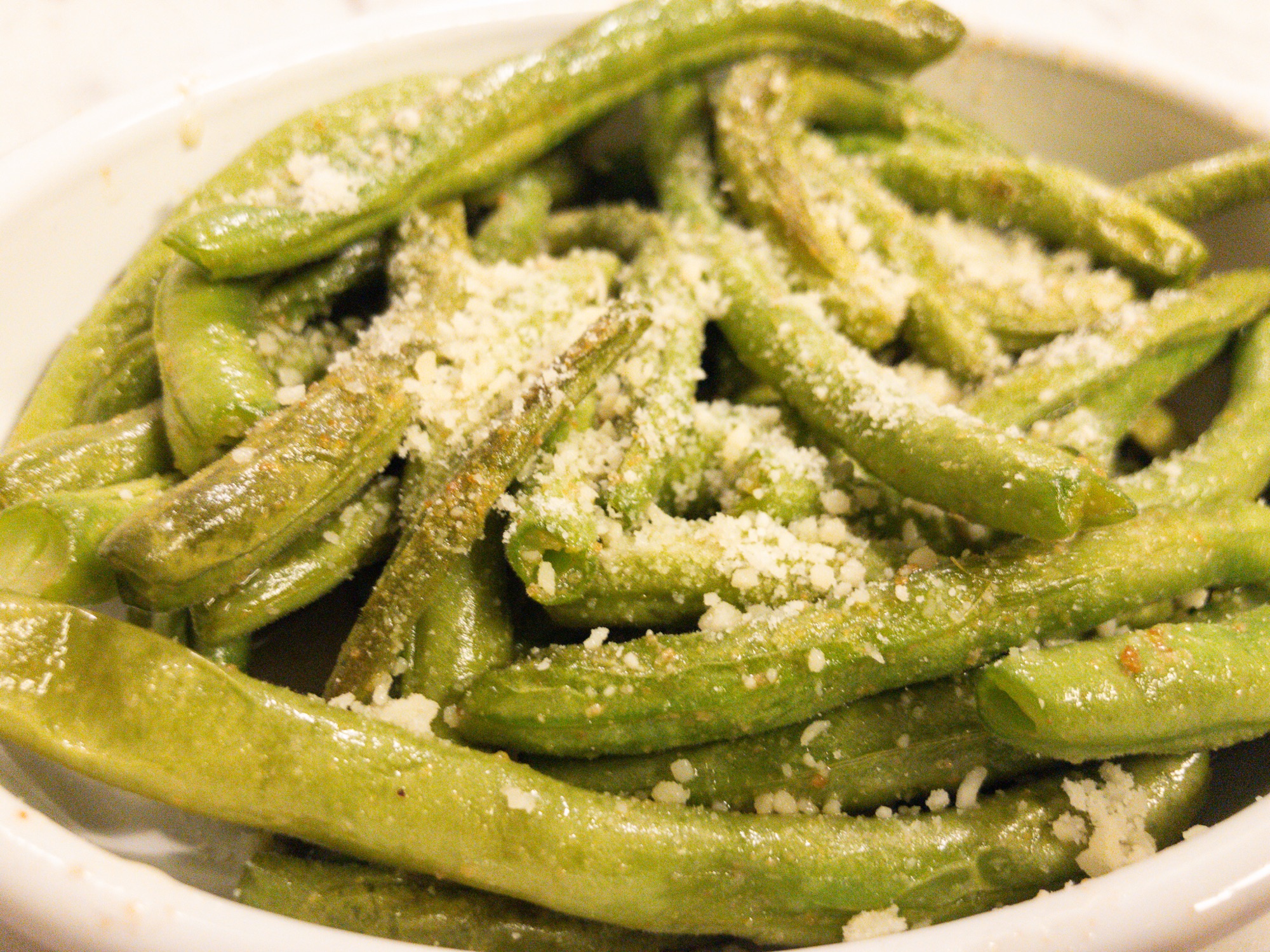 Parmesan Green Beans - Sweet Tea Meals